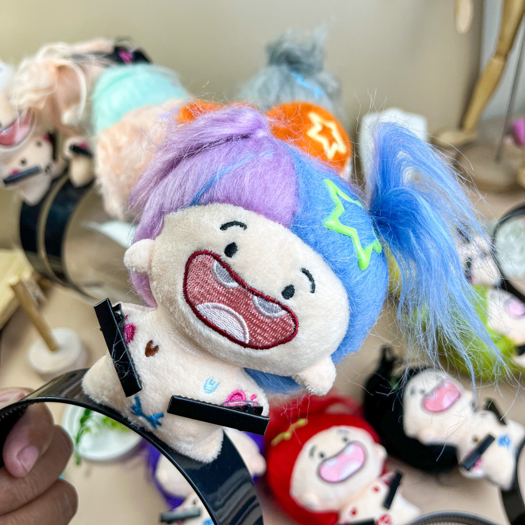 Jual Bando Jepit Boneka Troll Series – Crazy Hair Messy Look Headband ...