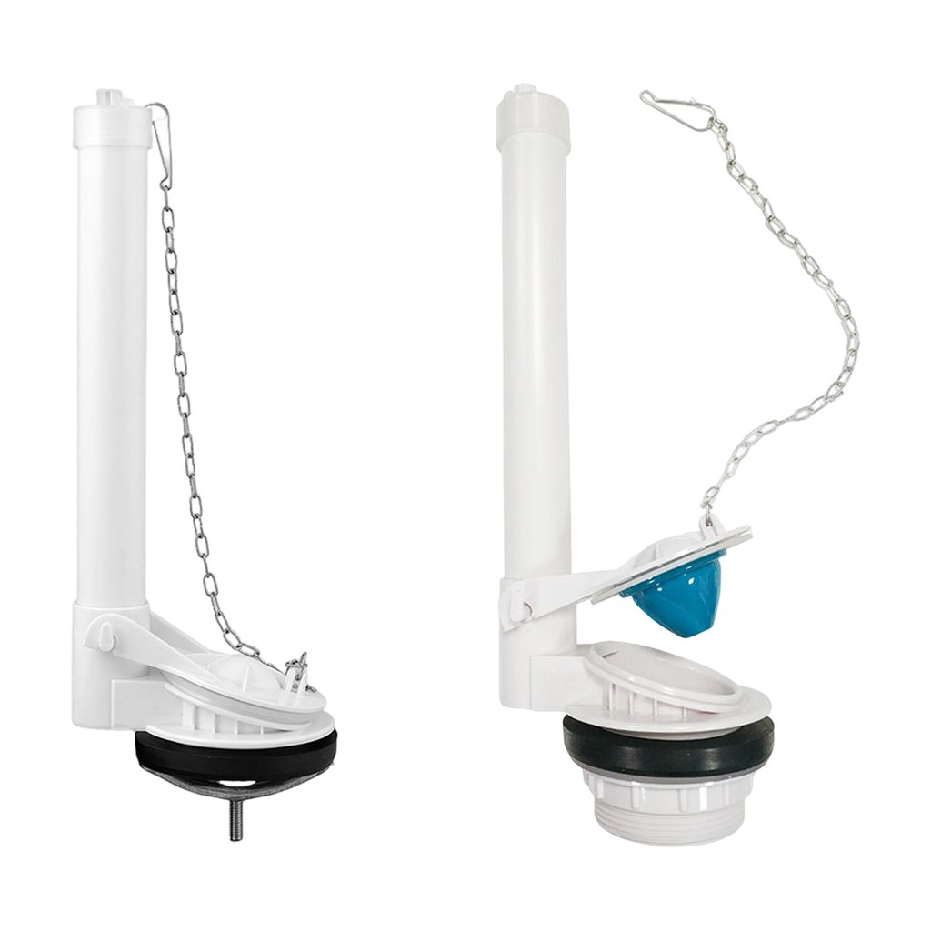 Jual Toilet Flush Valve Repair Kit Easy Install with Flapper and Chain ...