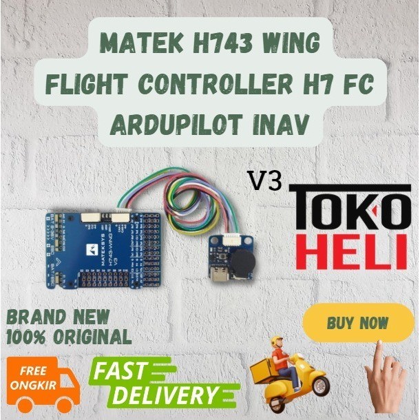 Jual Matek H743 WING Flight Controller H7 FC ArduPilot iNAV | Shopee ...