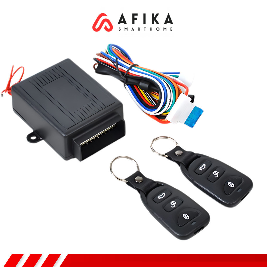 Jual Car Keyless Entry System Remote Wireless Door Lock Mobil | Shopee ...