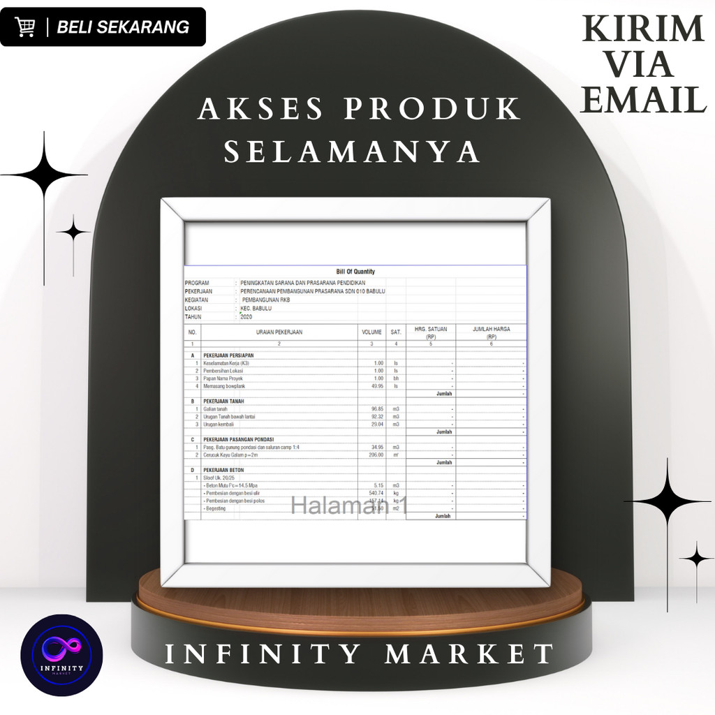 Jual 200+ perencanaan BOQ ( BILL OF QUANTITY ) format excel untuk ...
