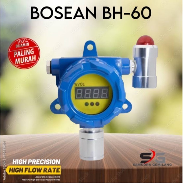 Jual Bosean BH-60 fixed CH4 methane LEL gas detector transmitter ...