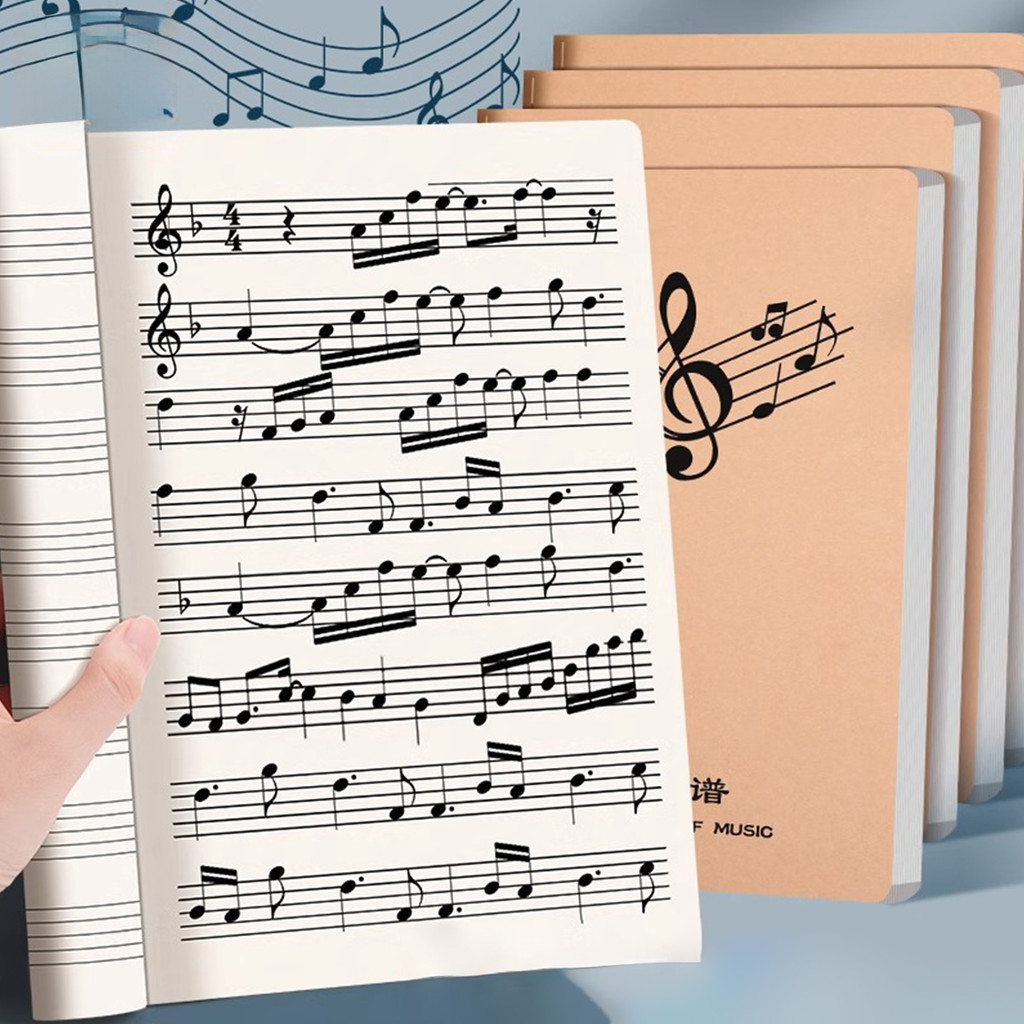 Jual 40 lembar Buku not musik composition garis lima Loose Leaf Piano ...