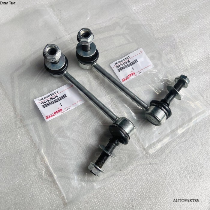 Jual Link Stabilizer Depan Set Toyota 48810/48820-60040 Toyota Land ...