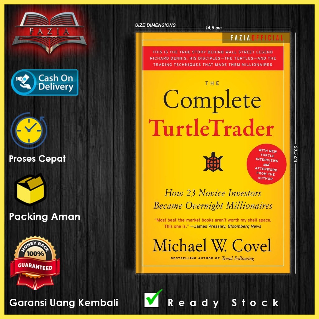 Jual The Complete TurtleTrader by Michael W Covel (English/Indonesia ...