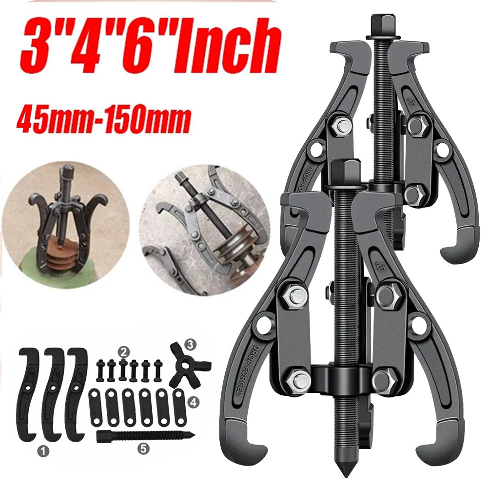 Jual [COD] 1PC Treker 3 Kaki 3/6 Inch - Gear Puller 3 Jaw Tracker ALAT ...