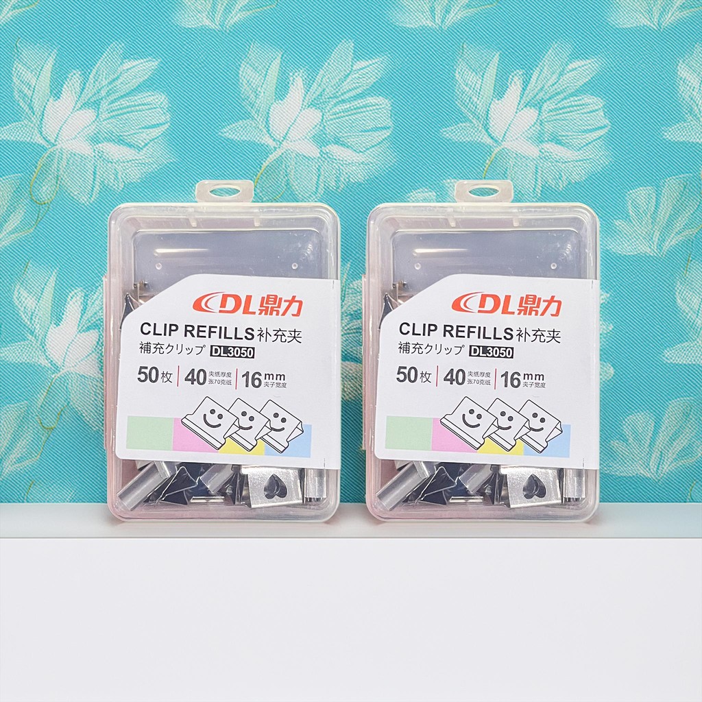Jual NA Refill Paper Clips / Fastener Clip Binder Refills Smiley Love ...