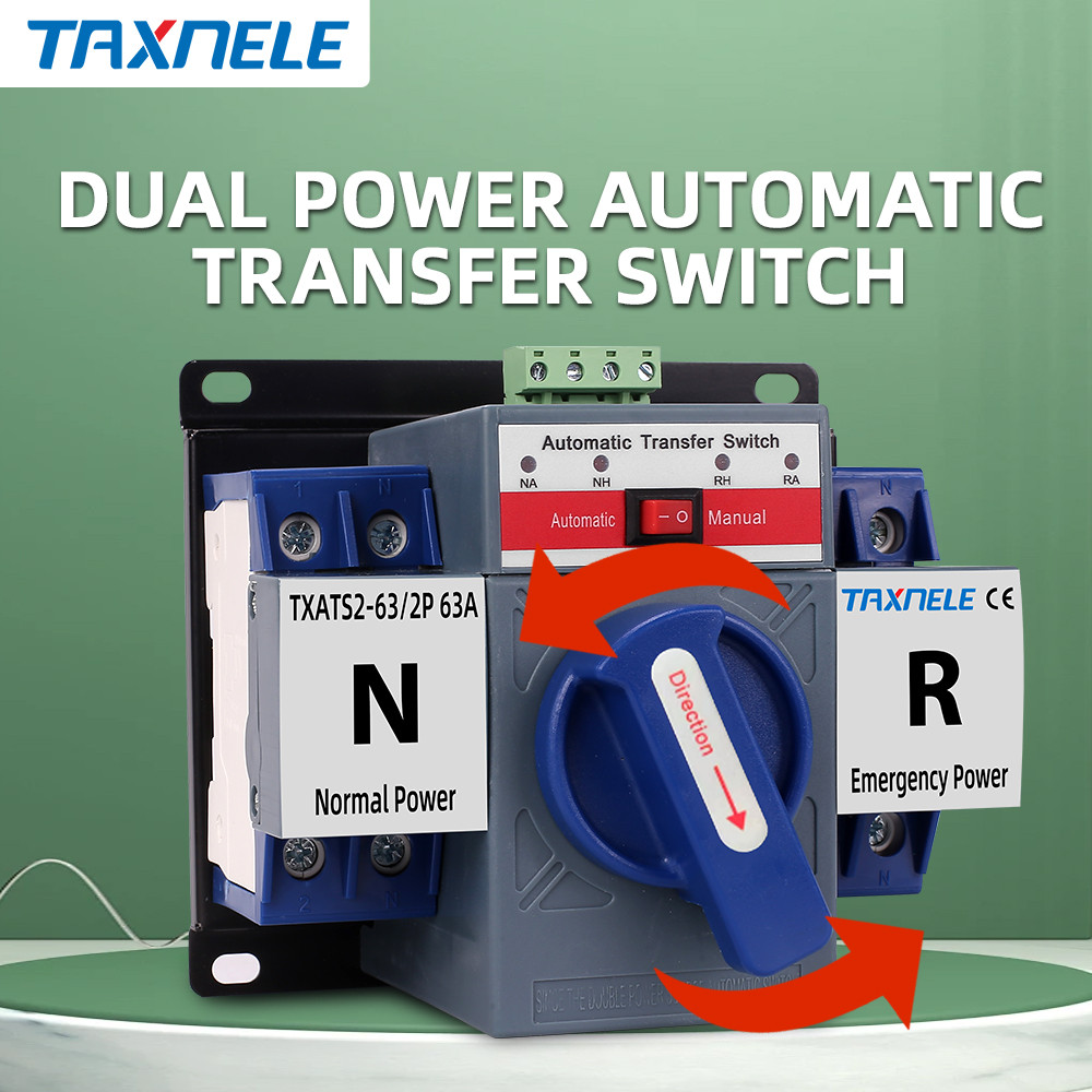 Jual ATS Automatic Transfer Switch Untuk Pindah Otomatis Genset Dan PLN ...