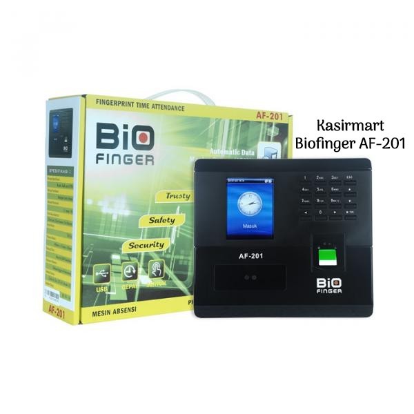 Jual Biofinger AF-201 Mesin Absensi Sidik Jari Mesin Absen Kantor ...