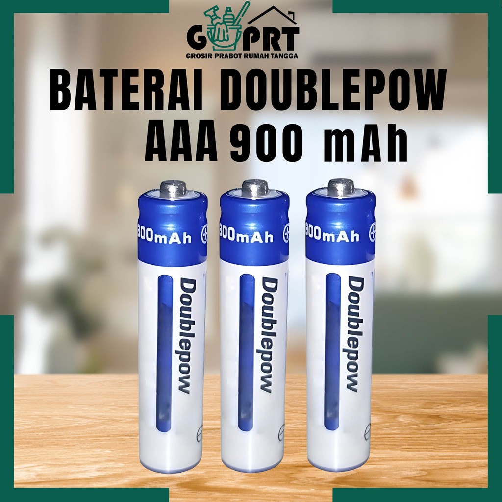 Jual Baterai Doublepow AAA A3 ORIGINAL Alkaline Batu Batre Bisa Di Cas ...