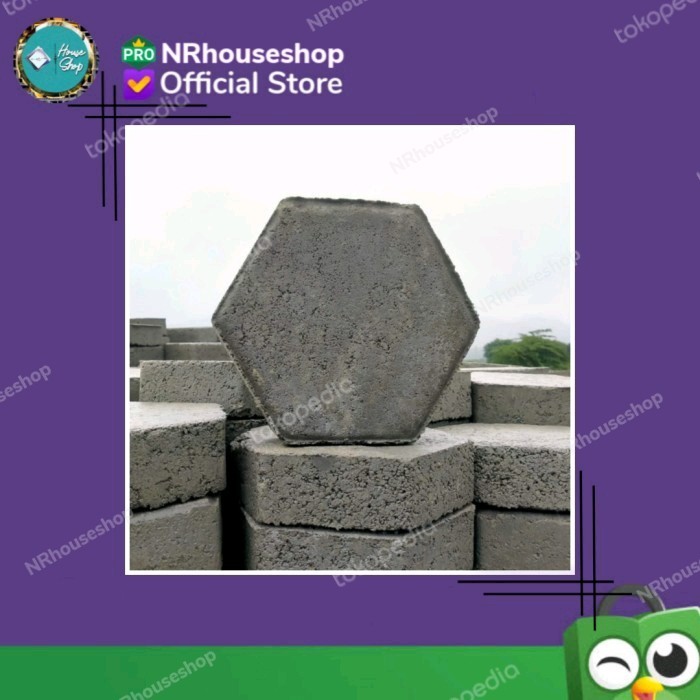 Jual PAVING BLOCK HEXAGONAL 8CM | Shopee Indonesia