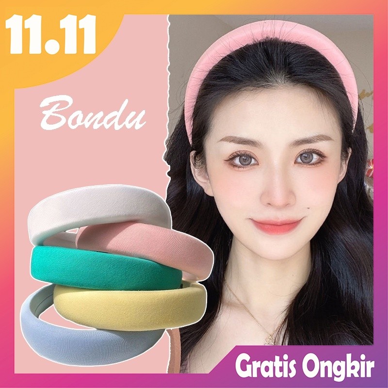 Jual FXG - Bando Besar Premium Wanita Rambut Fashion Korea Busa Lembut ...