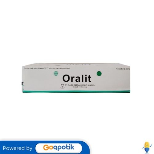 Jual Oralit Rama Emerald Serbuk 4.24 Gram Box 100 Sachet | Shopee Indonesia