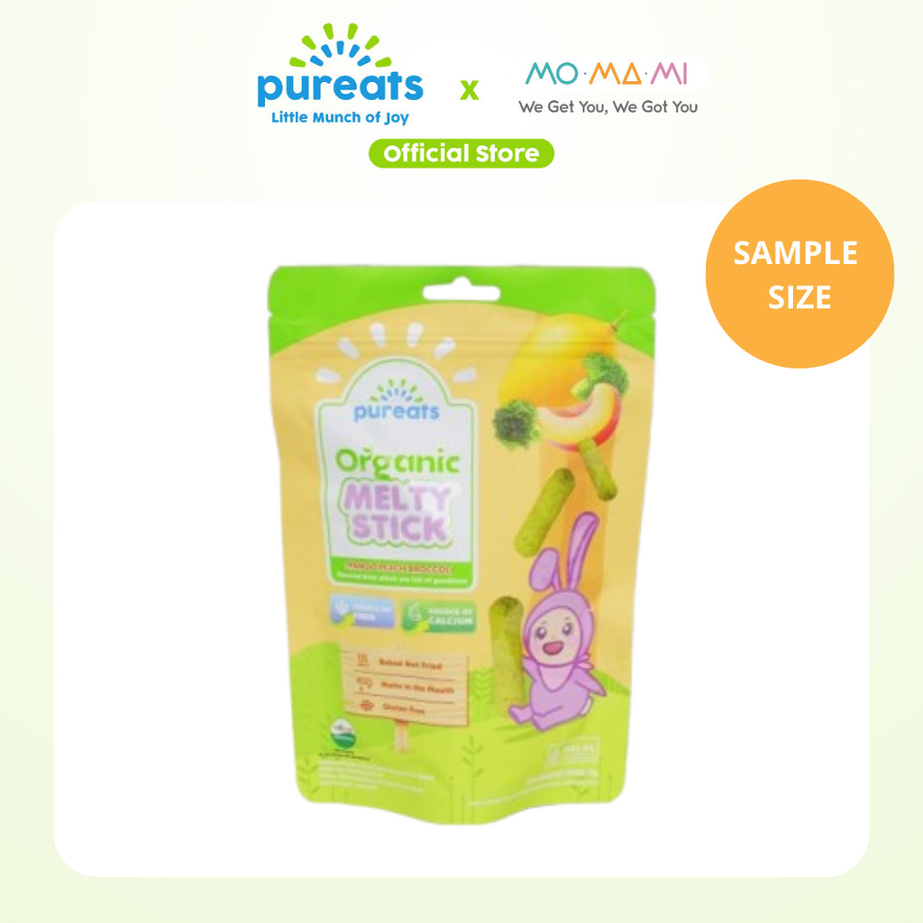 Jual Pureats Melty Stick Mango Peach Brocolli - Sample Size | Shopee ...