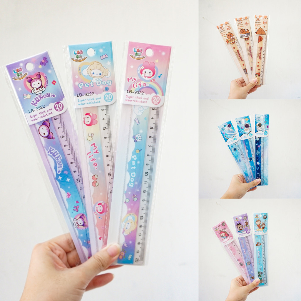 Jual PENGGARIS KARAKTER 20 CM / PENGGARIS LUCU SANRIO KUROMI ...