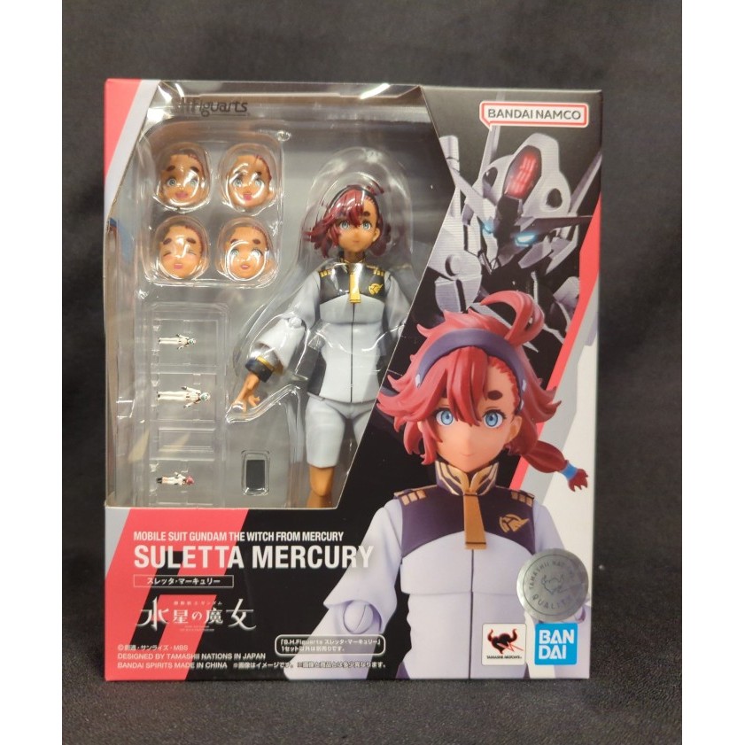 Jual ORI BANDAI S.H.Figuarts Suletta Mercury SHF Gundam Witch from ...