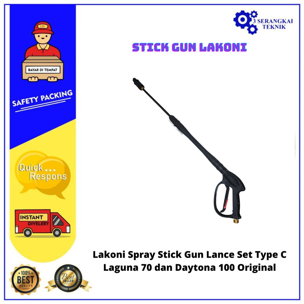Jual TISERA - Lakoni Spray Stick Gun Lance Set Type C Laguna 70 dan ...