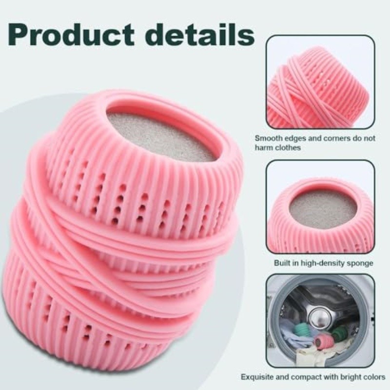 Jual Washing Machine Laundry Ball, Fabric Softener Ball Dispenser ...