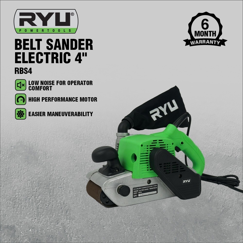 Jual RYU MESIN AMPLAS SABUK BELT SANDER 4" RYU RBS4 | Shopee Indonesia