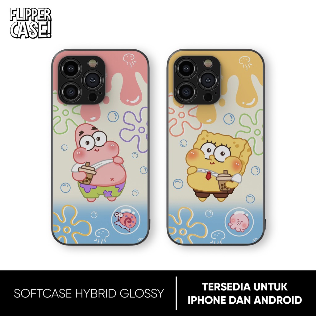 Jual Casing HP SpongeBob Patrick Couple Android & iPhone X/XR/XS/11/12 ...