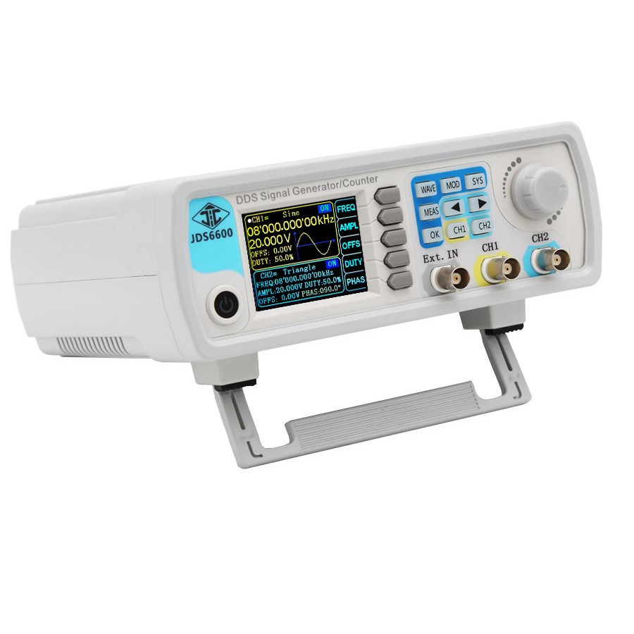 Jual JDS6600-15M Dual-channel Digital DDS Function Signal Arbitrary Waveform Generator Sweep ...