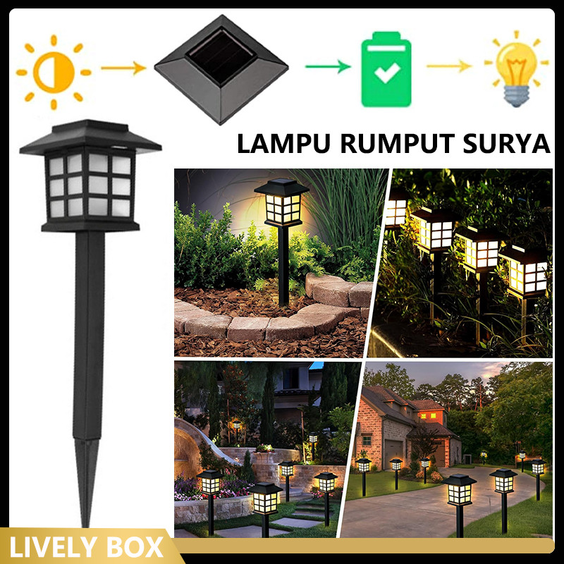 Jual Lampu Rumput Surya/Lampu Taman Tahan Air Luar Ruangan/LAMPU SOLAR ...