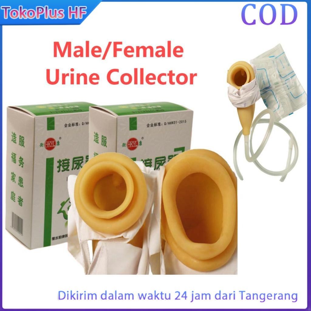 Jual Alat Bantu Kencing Dengan Urinal Bag Kantong Pipis Silikon ...