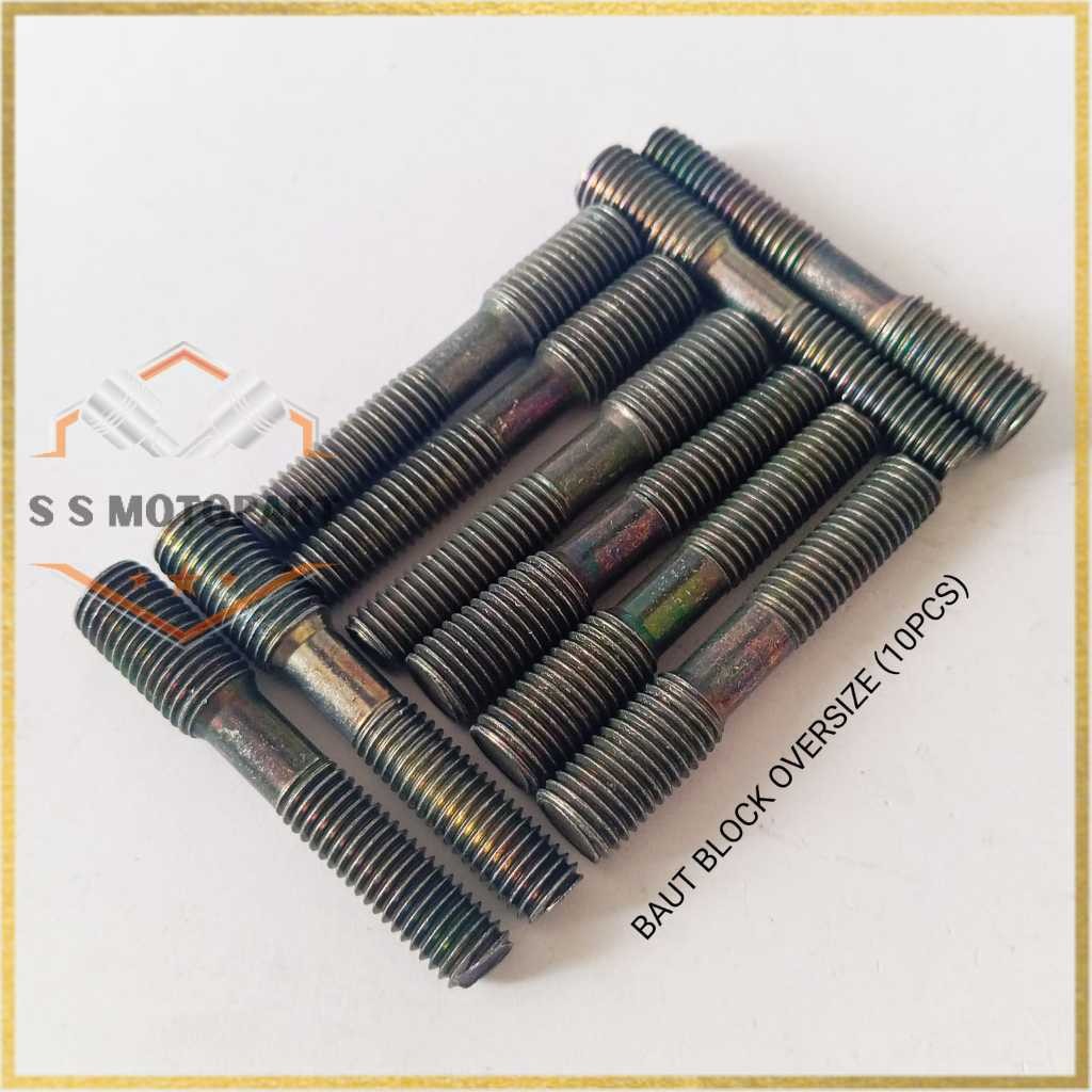 Jual Baut Block OVERSIZE (10 PCS/PACK) Baut Blok | Shopee Indonesia