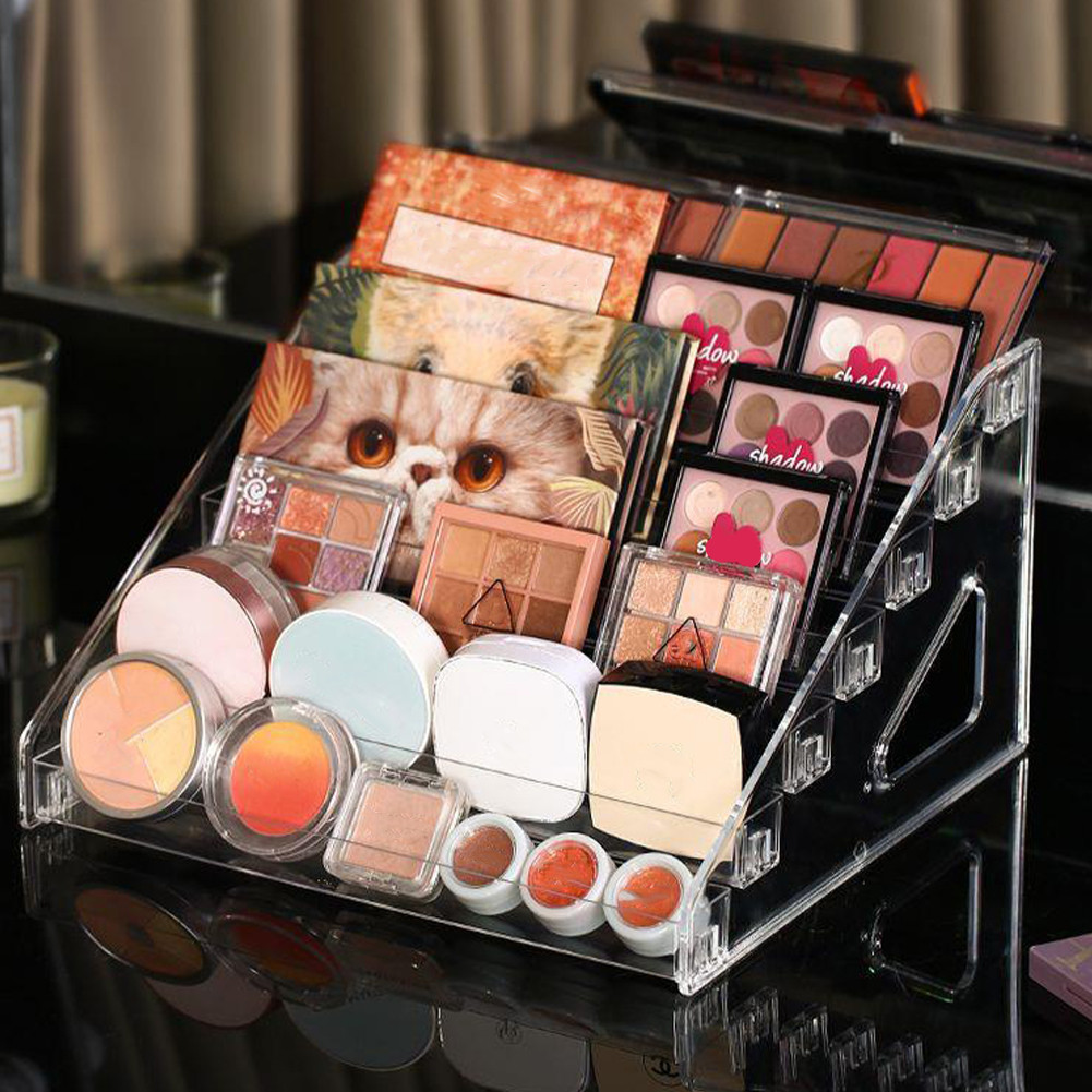 Jual [COD] Multi-Layer Rak Display Rak Lipstik Rak Akrilik 7 Tingkat ...