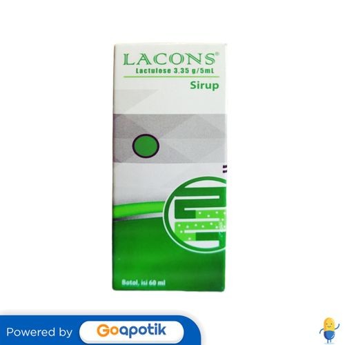 Jual Lacons 3.35 Gram/5 Ml Syrup 60 Ml | Shopee Indonesia