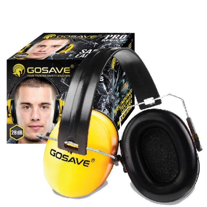 Jual Earmuff Safety Series 28 dB Penutup Telinga GOSAVE & MIWA - PRO ...