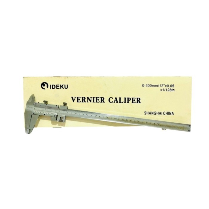 Jual IDEKU Jangka Sorong Sigmat 8" 12" IDEKU / Vernier Caliper Sketmat 8 12 Inch Besi Sketmat 8 ...