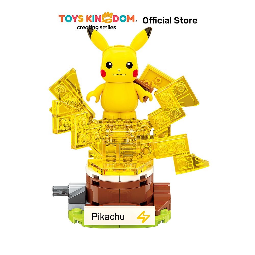 Jual Toys Kingdom Keeppley Poke Ball Mini Pikachu Toys Kids Toy Mainan ...