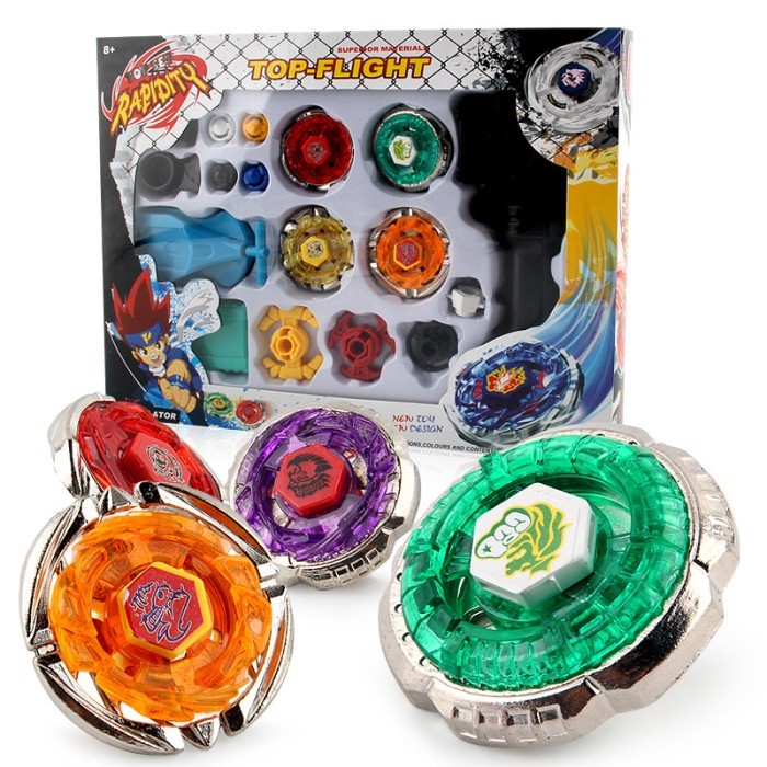 Jual AN66 Paket 4 Gasing Beyblade Metal Fight Merk Hongyi Tipe ...