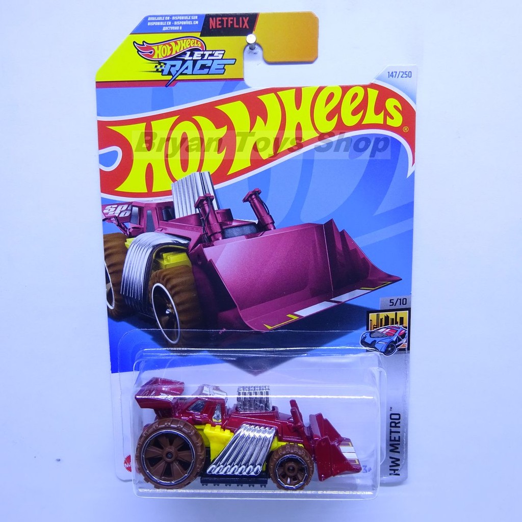 Jual Hot Wheels Speed Dozer Merah | Shopee Indonesia