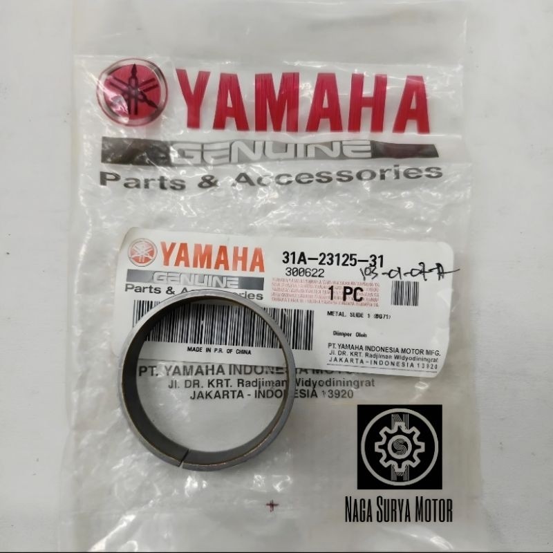 Jual Metal slide bosh shock depan Xabre R15 V3 MT15 31A-23125-31 ORI YGP | Shopee Indonesia