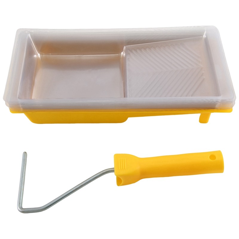 Jual 4 Inch Paint Roller Tray Sets Disposable Paint Tray Liners With ...