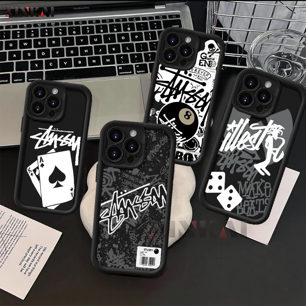 Jual Casing hp iPhone 15 11 12 13 14 Pro/ProMax XR iPhone 7/8 Plus 8 7 6 6S XS XSMax Spade poker ...