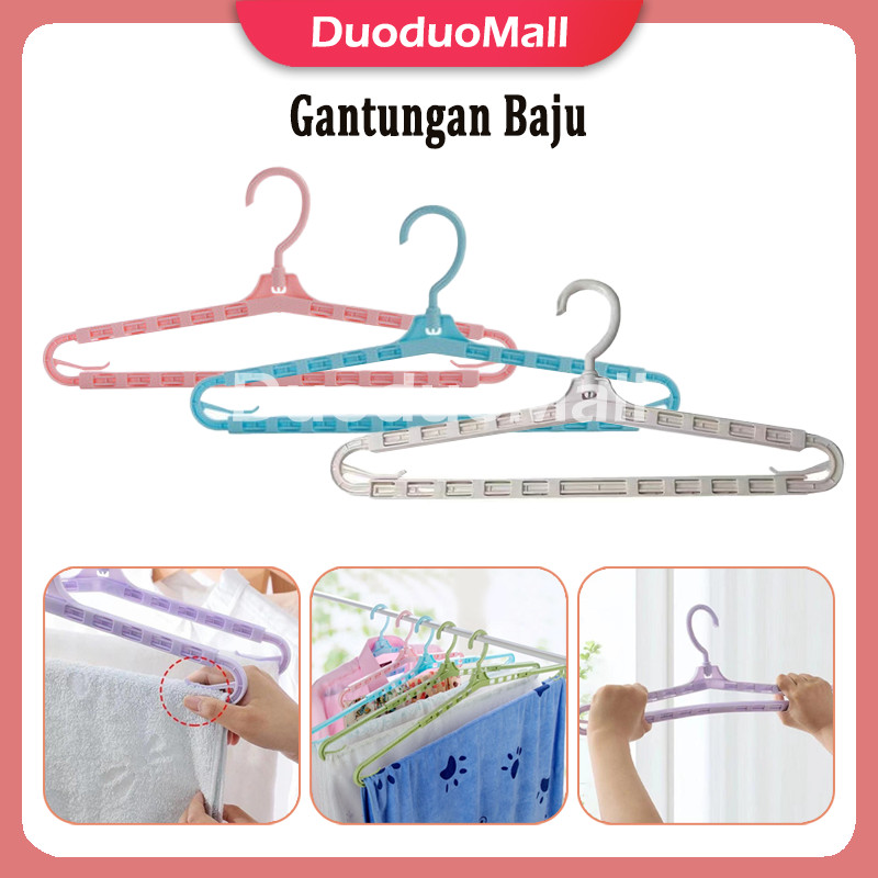 Jual Gantungan Tarik Hanger Handuk Lebar/Gantungan Baju | Shopee Indonesia
