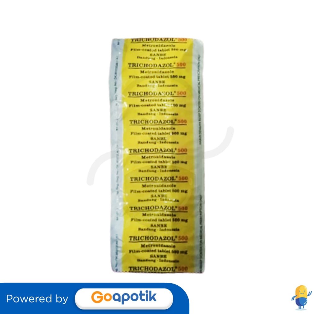 Jual Trichodazol 500 Mg Strip 10 Tablet | Shopee Indonesia