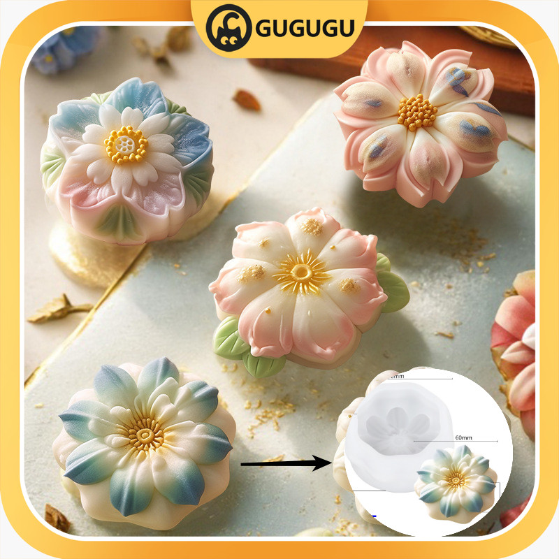 Jual 【Ready】Cetakan Silikon Puding Bunga Sakura/Cetakan Pudding Bunga ...