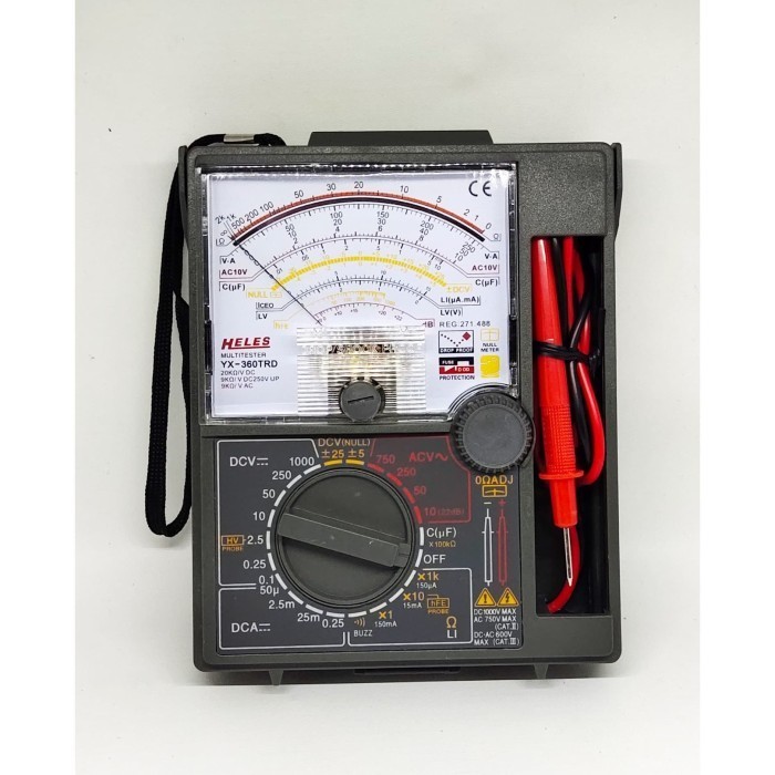 Jual HELES YX 360 TRD Multimeter Analog Jarum Stabil AVO Multi Meter ...