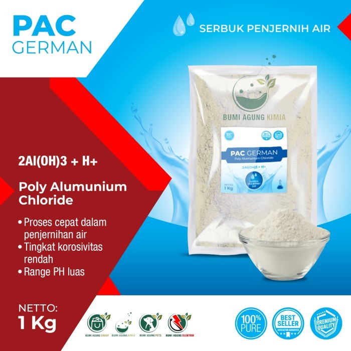 Jual PAC GERMAN JERMAN ( Poly Alumunium Chloride) penjernih air dan ...