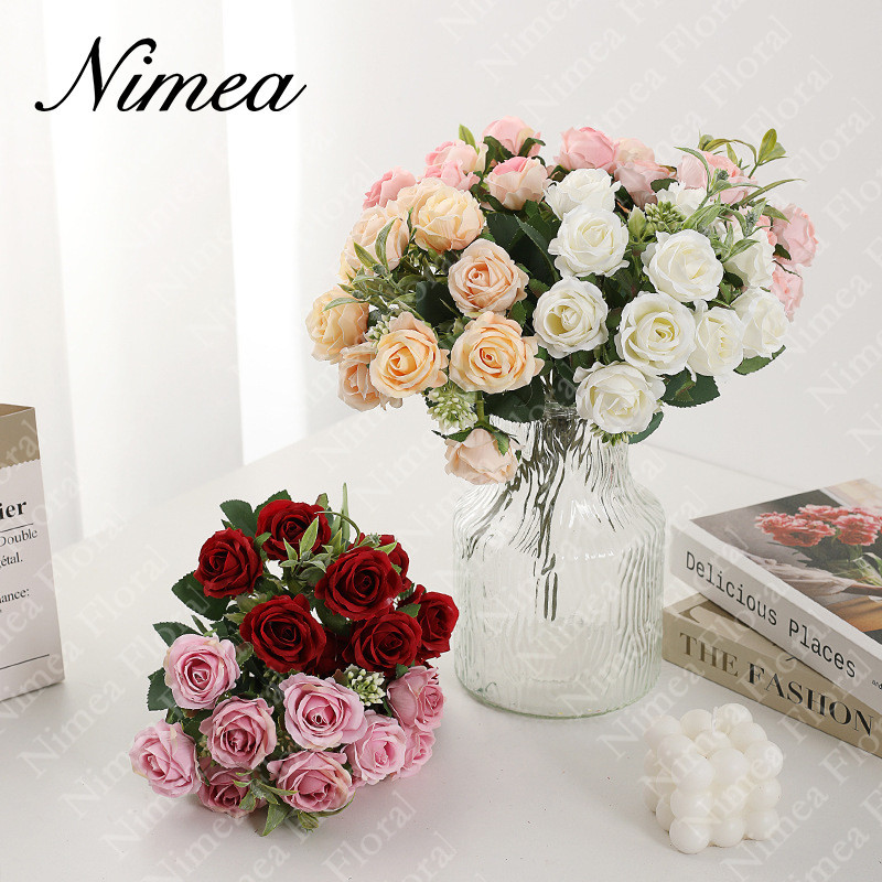 Jual Nimea | Bunga Artificial Buket 15X Buket Kecil Bunga Buket Bunga ...