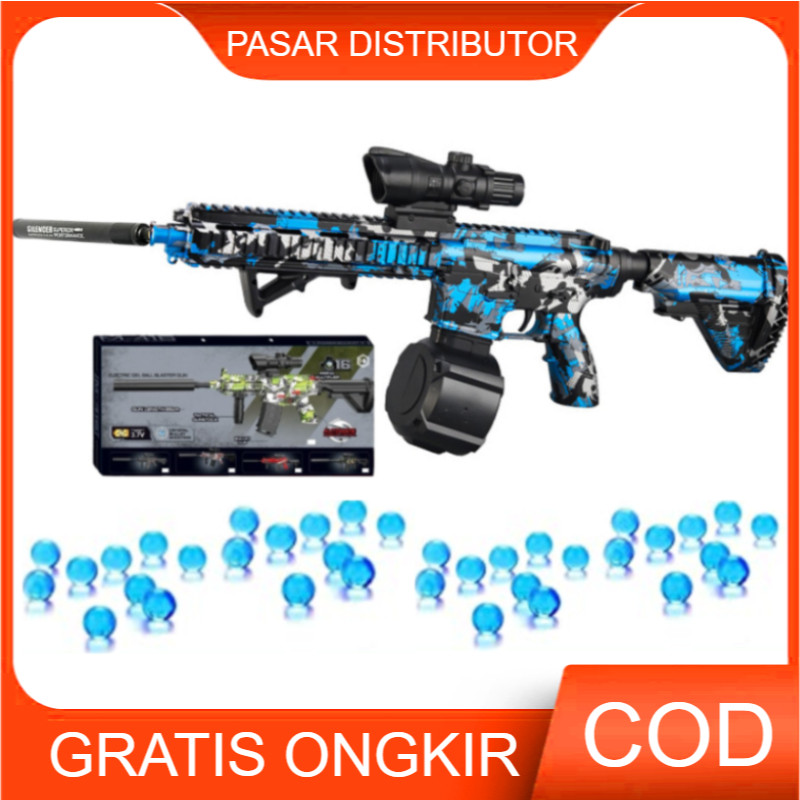 Jual Pasar Distributor MH028B M-416 ELECTRIC GEL BALL BLASTER GN Tembakan Outdoor Otomatis Water ...