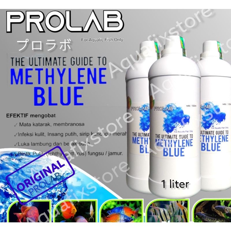 Jual Methylene Blue PROLABio Ikan Cupang, Koi, Guppy | Anti Jamur ...