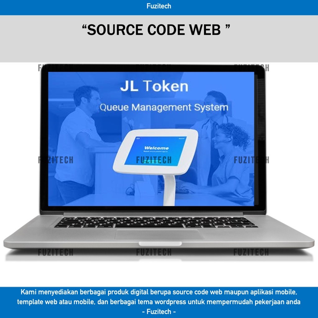 Jual Source Code Aplikasi Web Jl Token Queue Management System D59