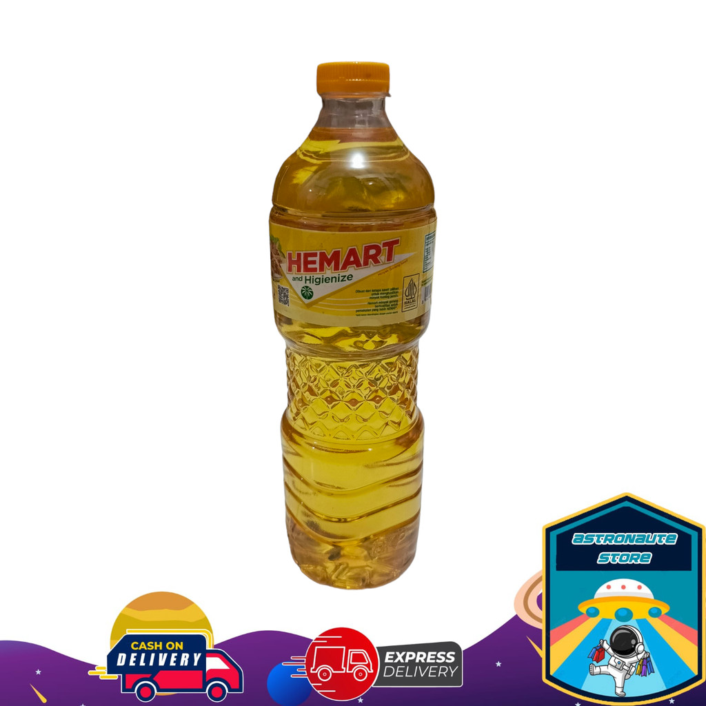 Jual Minyak Goreng HEMART Kemasan Botol 1L | Shopee Indonesia