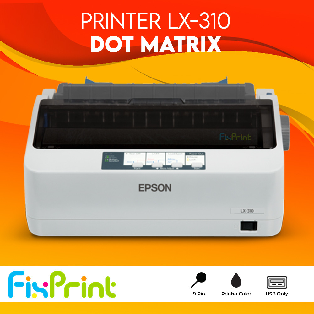 Jual Printer Epson Dot Matrix LQ310 LQ-310 Original Printer Faktur Nota ...