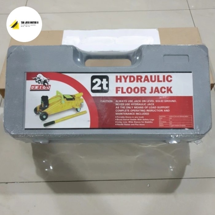 Jual DONGKRAK BUAYA WARNA KUNING KAPASITAS 2 TON MERK UNIGO | Shopee ...